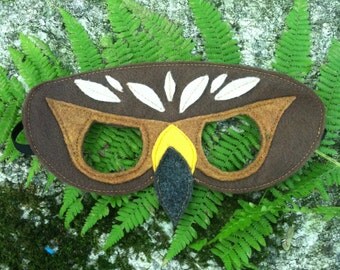 Hawk mask | Etsy