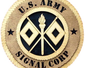 Army signal corps | Etsy