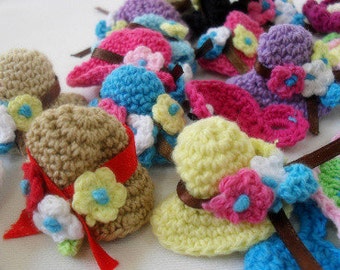 Unique crochet mini hat related items | Etsy
