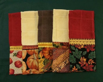 Fall bath towel | Etsy