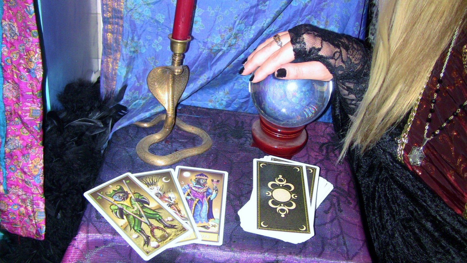 Crystal Ball Reading by Real Psychic Gypsy Witch Ask Any