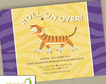 Lsu invitation | Etsy