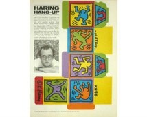 Unique keith haring related items | Etsy