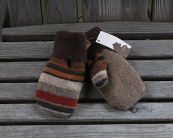 Upcycled mittens and other cold weather by inspiringdreams on Etsy