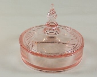 Powder puff jar | Etsy