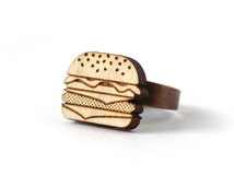 Popular items for burger ring on Etsy