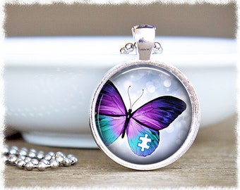 Autism necklace | Etsy