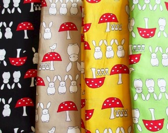 Rabbit fabric | Etsy