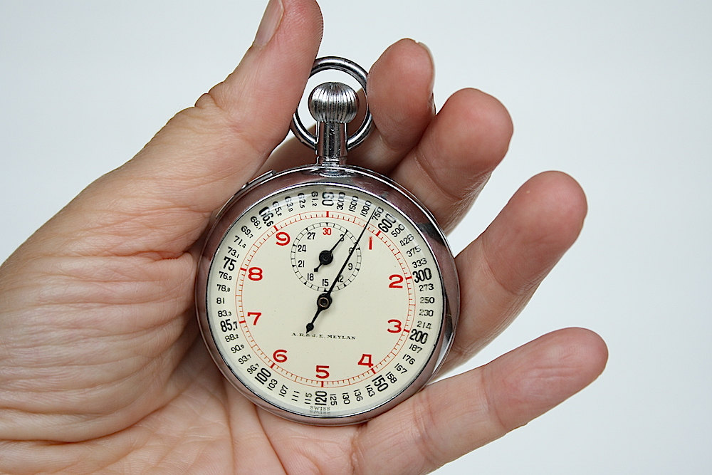 Vintage Stopwatch – A.R. & J.E. Meylan Stopwatch – Swiss Made ...