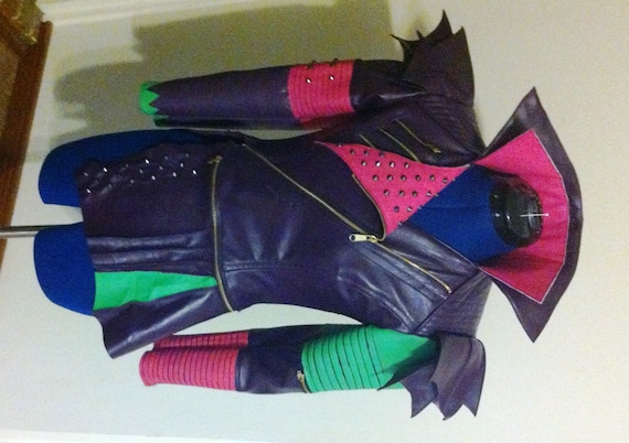 Disney's Descendants Mal Jacket ALL LEATHER Teen Sizes