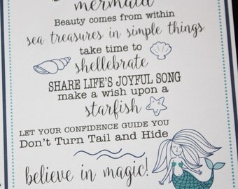 Mermaid wishes | Etsy