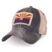 Arizona Flag Patch Trucker Hat Black