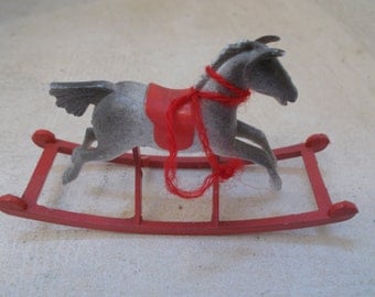 1960s rocking horse | Etsy