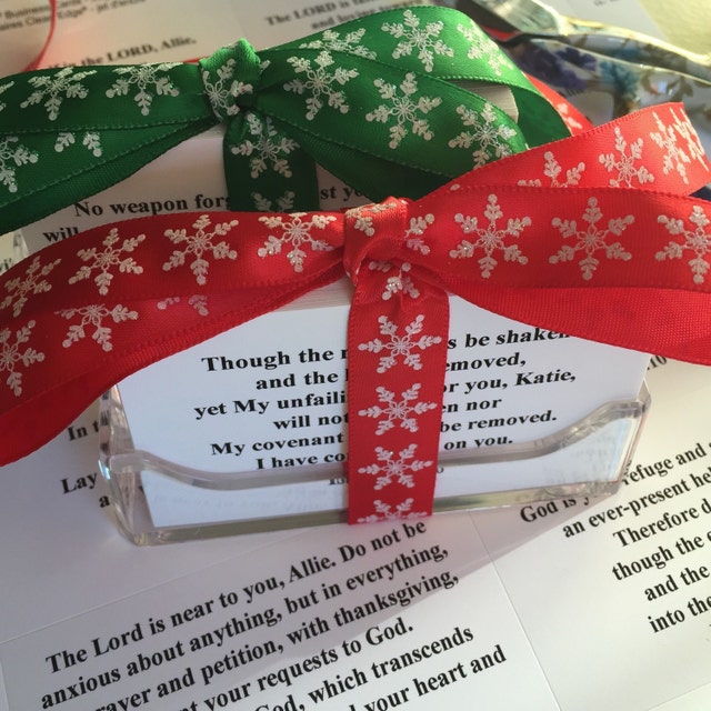 Personalized Scripture Cards & Custom Gifts by GloriousbyGloriaC