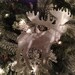 Moose Handcrafted Metal Christmas Tree Topper Holiday