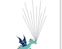 Unique dragon balloon related items | Etsy