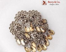 Unique 830 silver brooch related items | Etsy