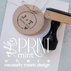 The Print Mint Personalized Stamps by ThePrintMint on Etsy