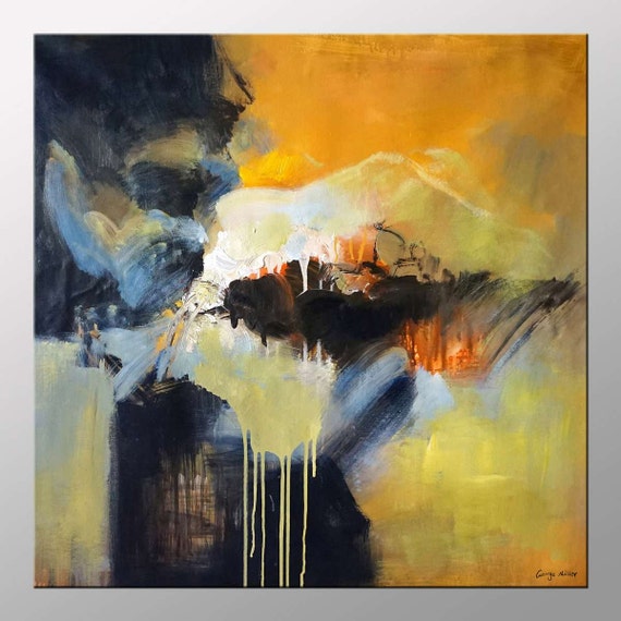 ABSTRACT PAINTING Original Abstract Art Oil Painting