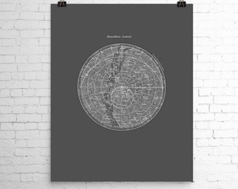 Sky map | Etsy