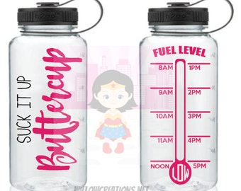 Motivational water bottle | Etsy