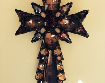 Jewelled cross | Etsy