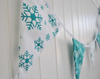 Snowflake fabric | Etsy