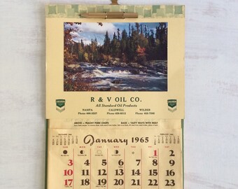 Unique 1965 calendar related items | Etsy
