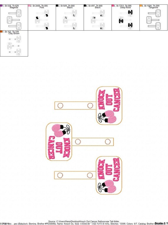 Knock Out Cancer Awareness Boxing Gloves by Nanashandmadebaby