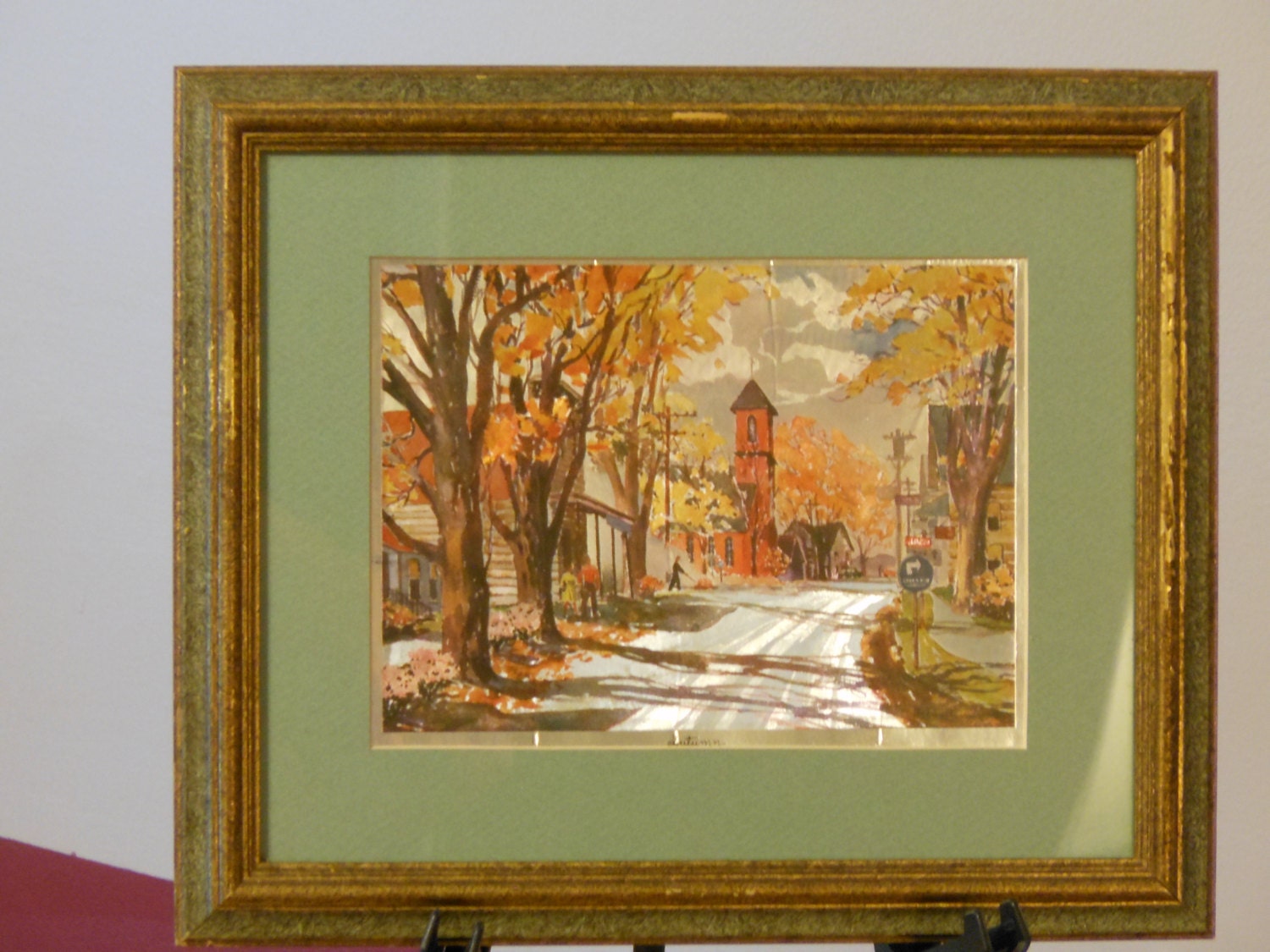 Paul Detlefsen Color-Etched Metallic Foil Vintage Four Seasons ...