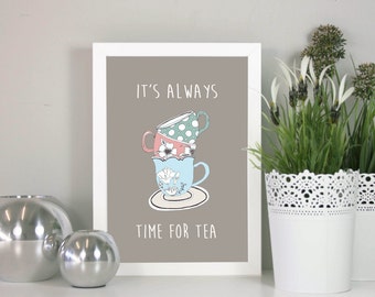It's always tea time | Etsy