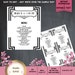 Printable Menu Card Template Graduation Dinner Menu