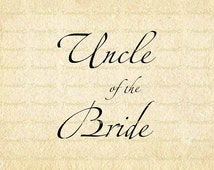 Unique uncle of the bride related items | Etsy