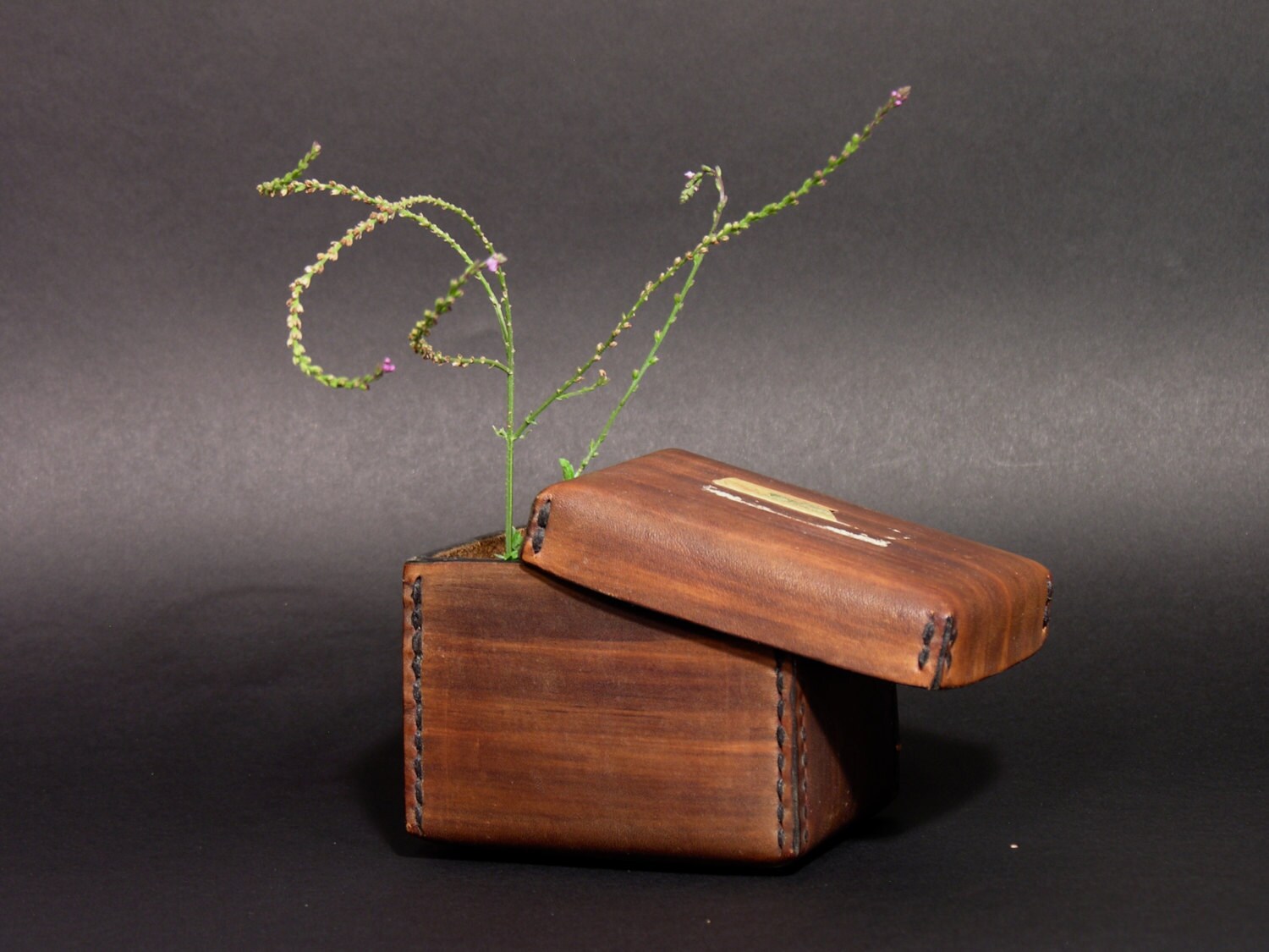 Bonded Leather Box – Camera Lens Leather Box – French Camera Equipment ...