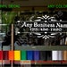 STORE NAME CuStOm Window Decal Business Shop Storefront Vinyl