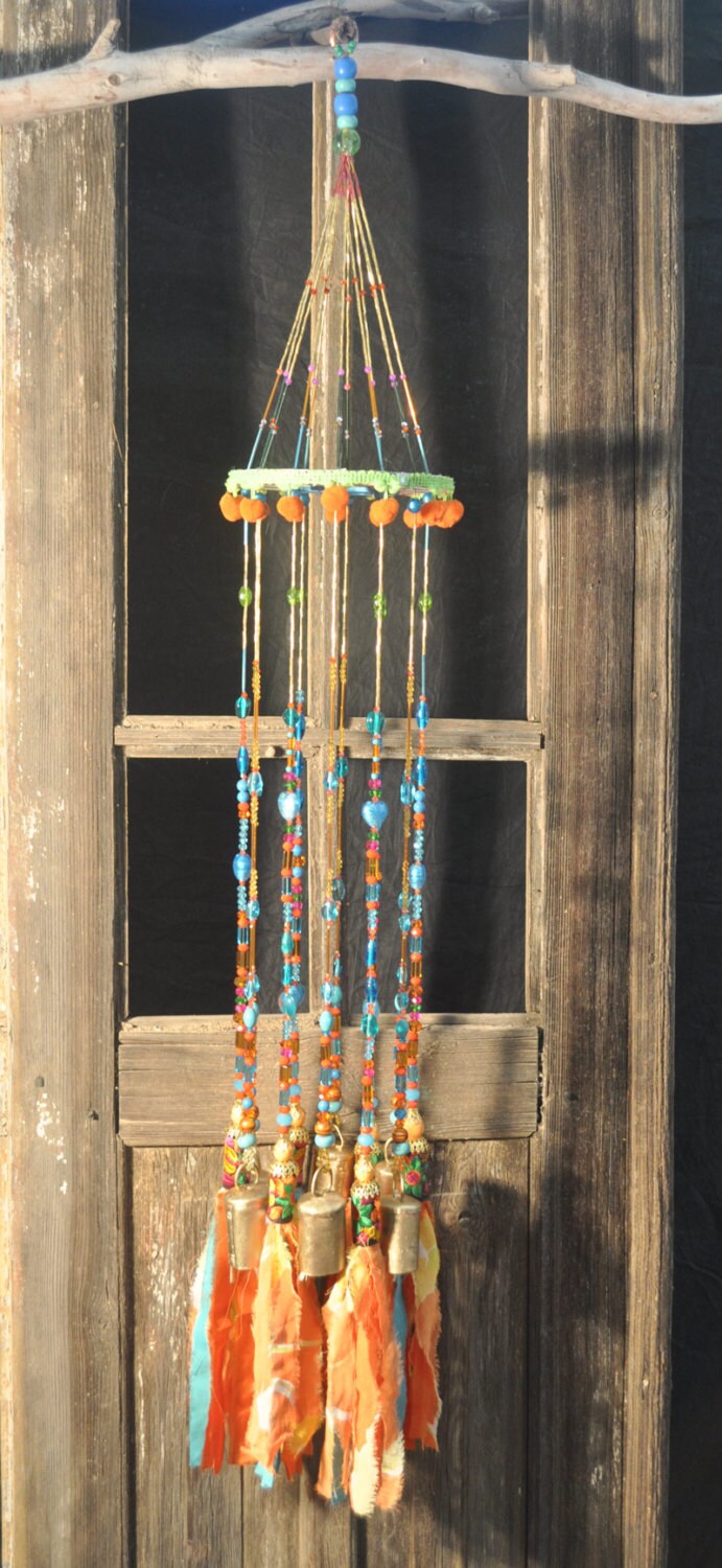 Mobile Bells Décor-Wind Chime Ceiling Decoration by RonitPeterArt