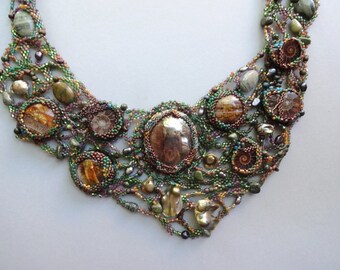 Freeform beadwork | Etsy