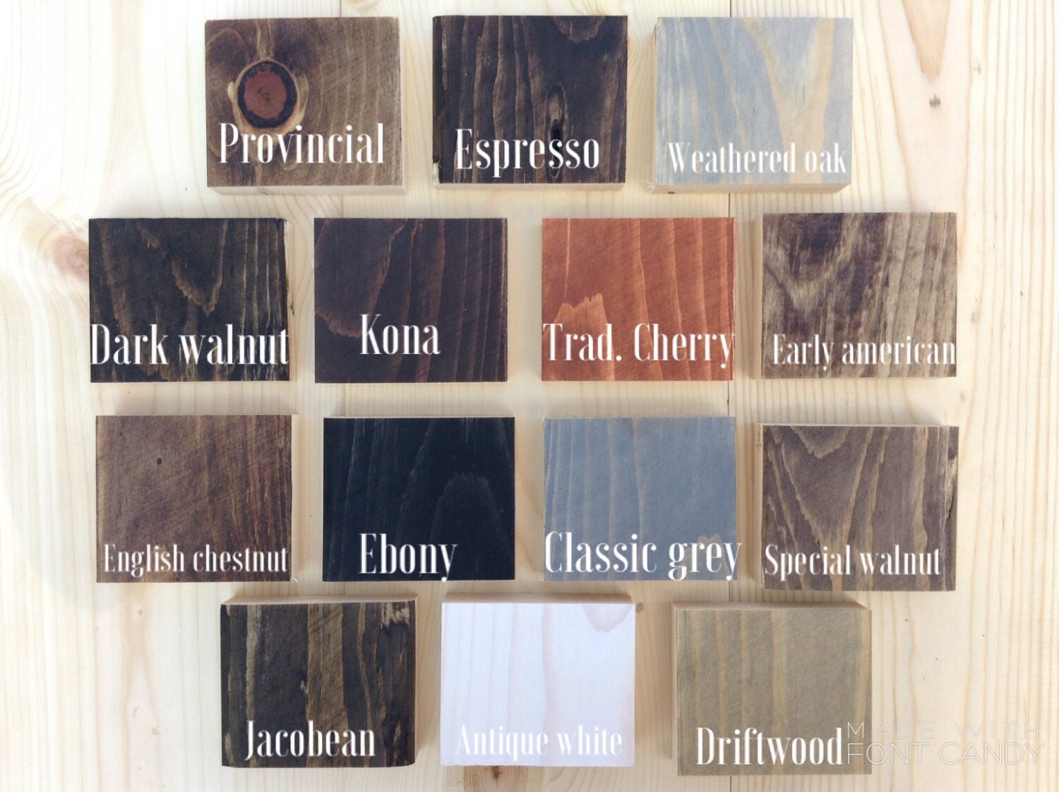 Stain Samples Example Finishes Samples Swatches Home