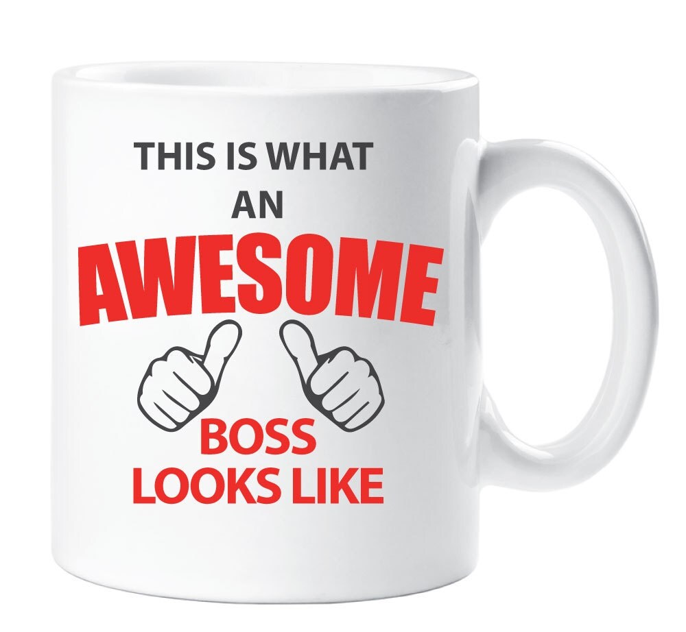 Mug Awesome Boss This What an Awesome Boss by TheWallStickerComp