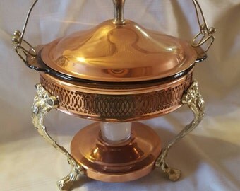Gold chafing dish | Etsy