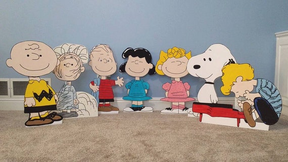 1 ONE 2ft Charlie Brown cutout/standee/prop. (any charlie brown ...