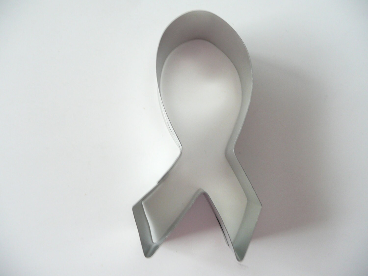 3.75 Awareness Ribbon Cookie Cutter Military Pink Ribbon