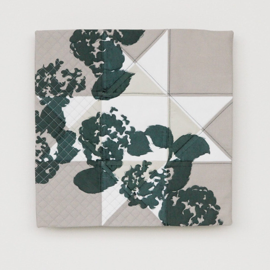 modern minimalist quilt and fabric design by LovelyandEnough