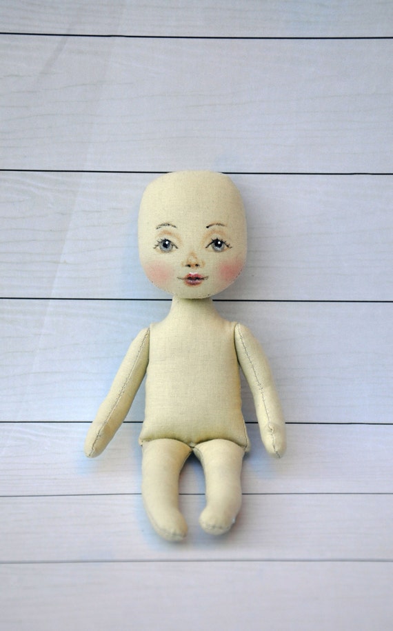 Blank doll body-9 blank rag doll ragdoll bodythe by NilaDolss