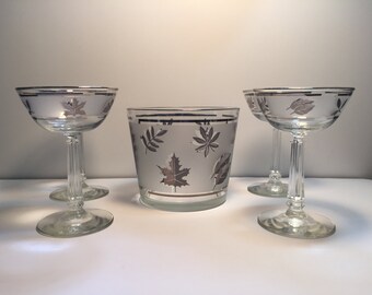 Silver ice bucket | Etsy