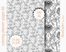 Unique zen coloring page related items | Etsy