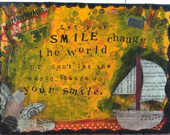 Let your smile | Etsy