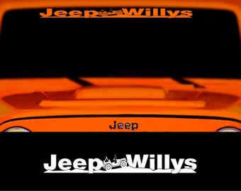 Willys jeep decals | Etsy