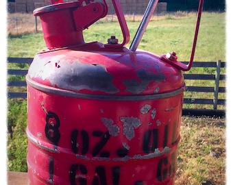 Vintage gas can | Etsy