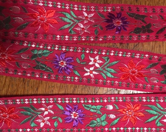 Unique red ribbon fabric related items | Etsy